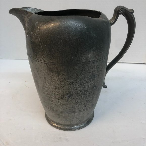 Kitchen | Vintage Aluminum Pitcher With Ice Lip Strainer | Poshmark